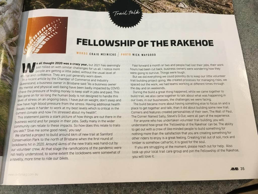 Fellowship of the Rakehoe | Blue Sky Trails